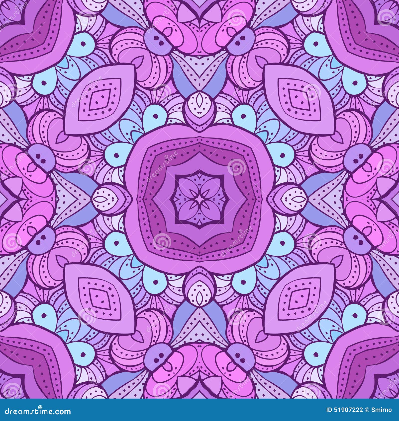 Eastern Seamless Background with Decorative Ornament. Stock Vector ...