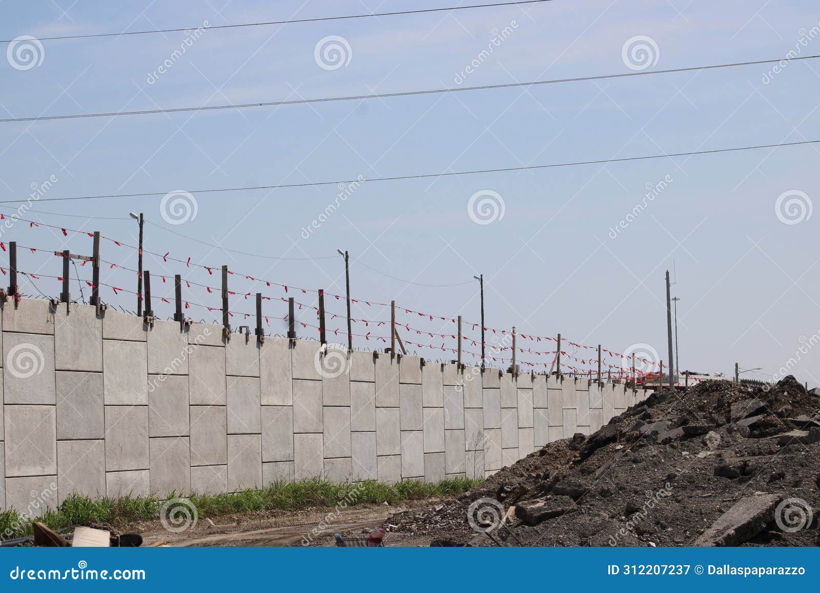 New Lanes Created on I-635 Both Toll and Free Stock Image - Image of ...