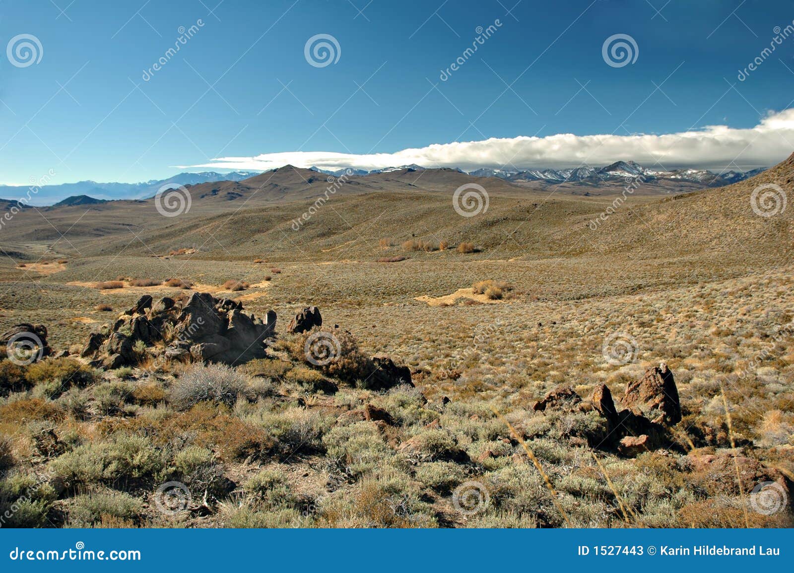 Eastern Sierra Desert stock image. Image of highway, empty - 1527443