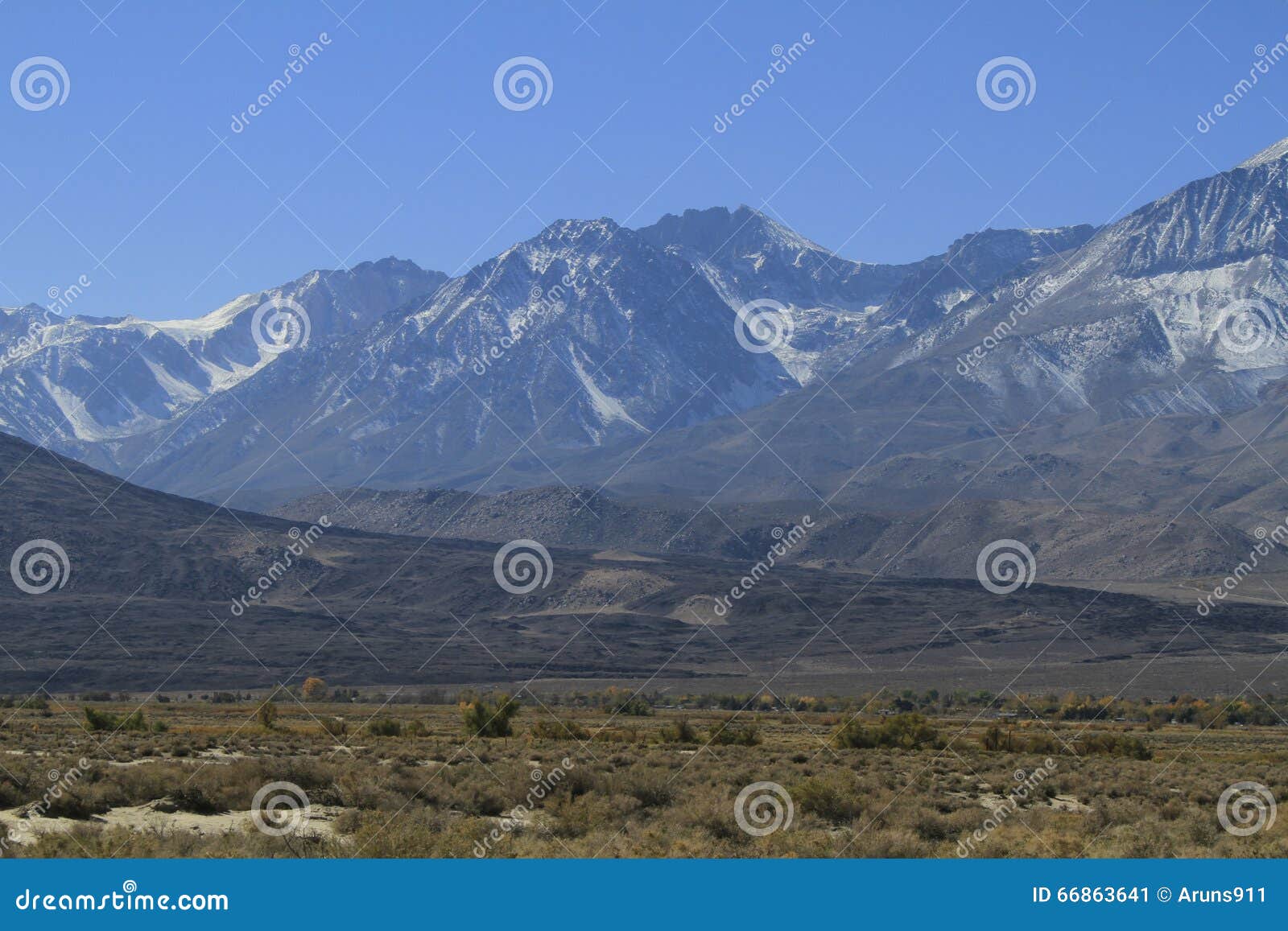 Eastern sierras California stock image. Image of desert - 66863641
