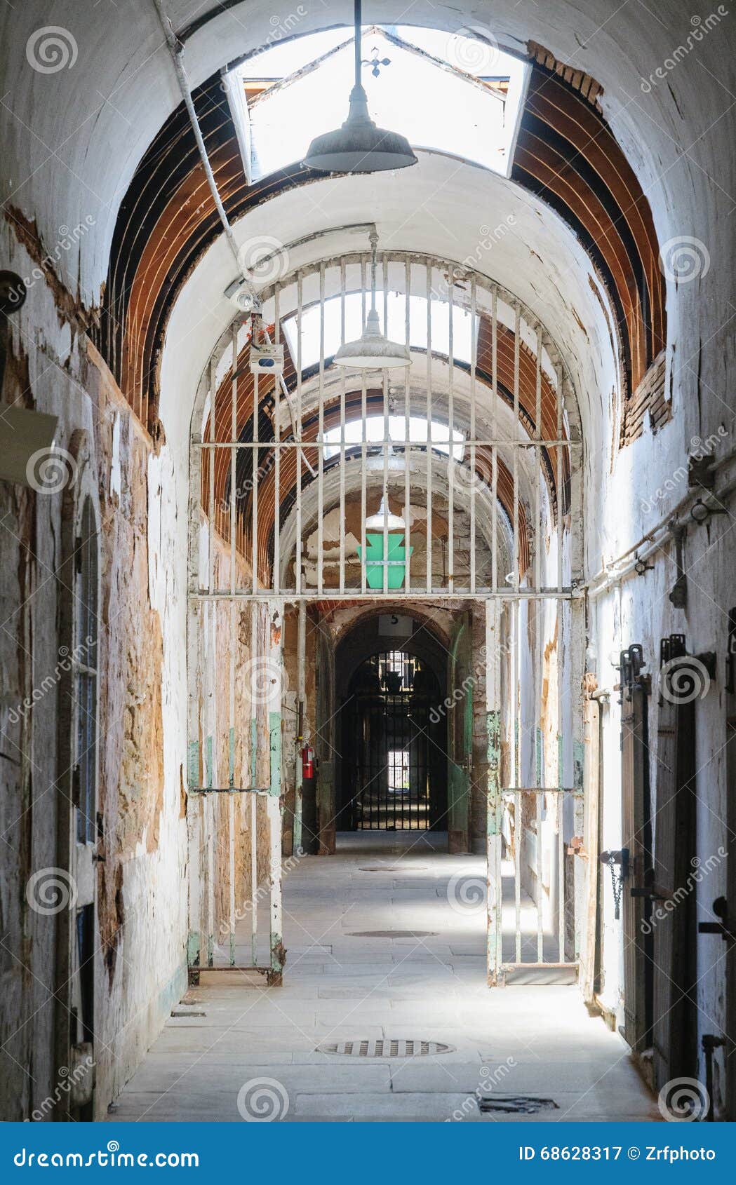 Eastern State Penitentiary stock image. Image of fairmount - 68628317