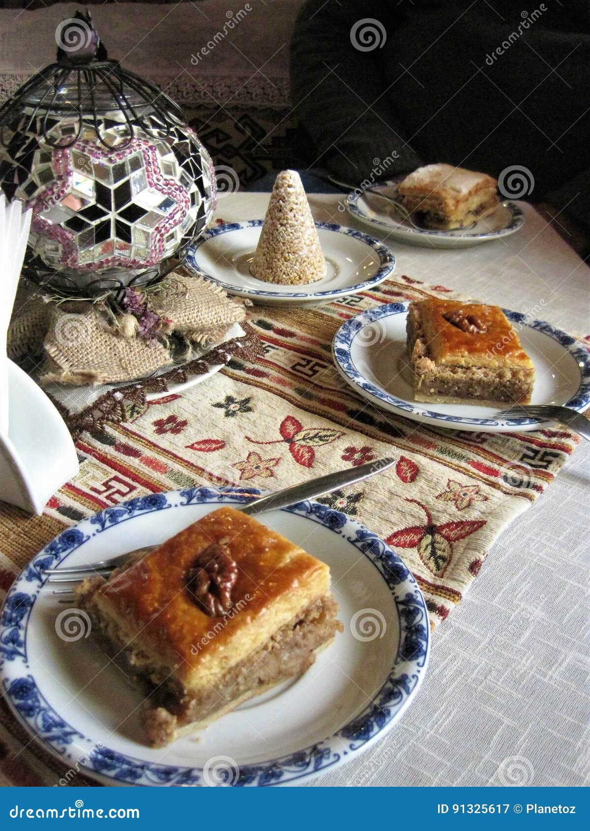 Eastern sweets. stock image. Image of north, beautiful - 91325617