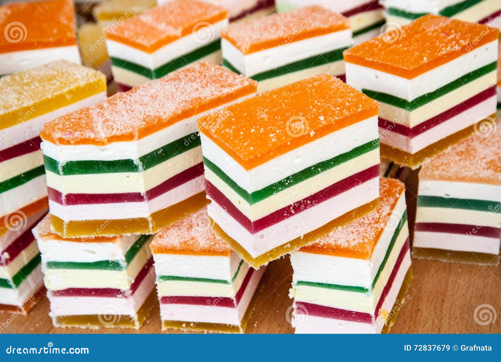 Eastern Sweets Marmalade As a Background Stock Image - Image of candy ...