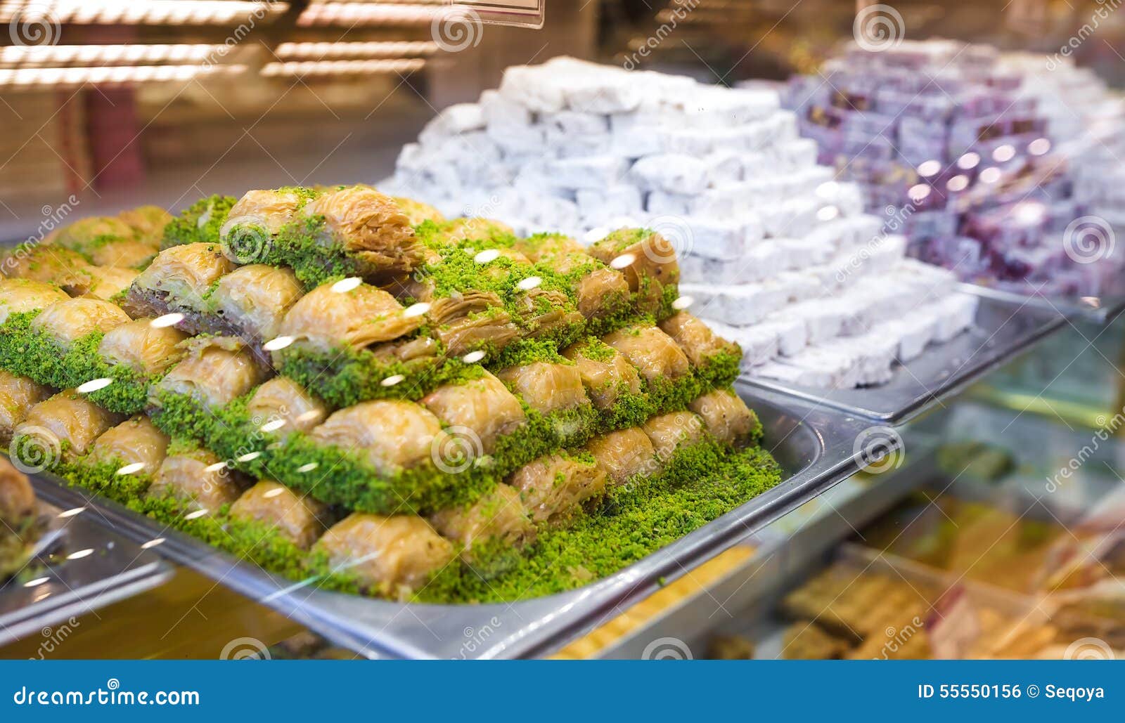 Eastern sweets stock photo. Image of isolated, sweet - 55550156