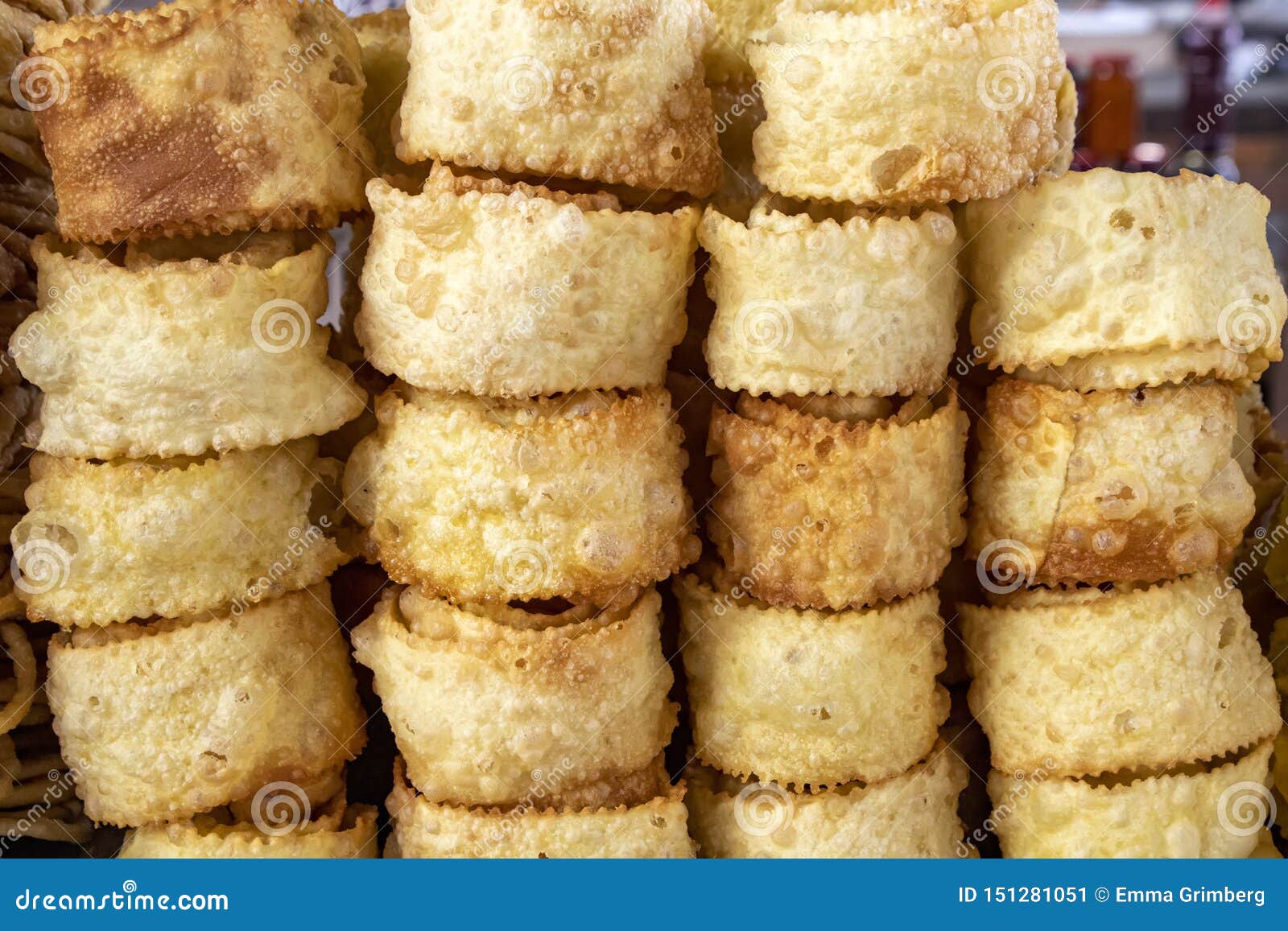 Eastern Exotic Sweets from Dough, Close Up. Stock Image - Image of ...
