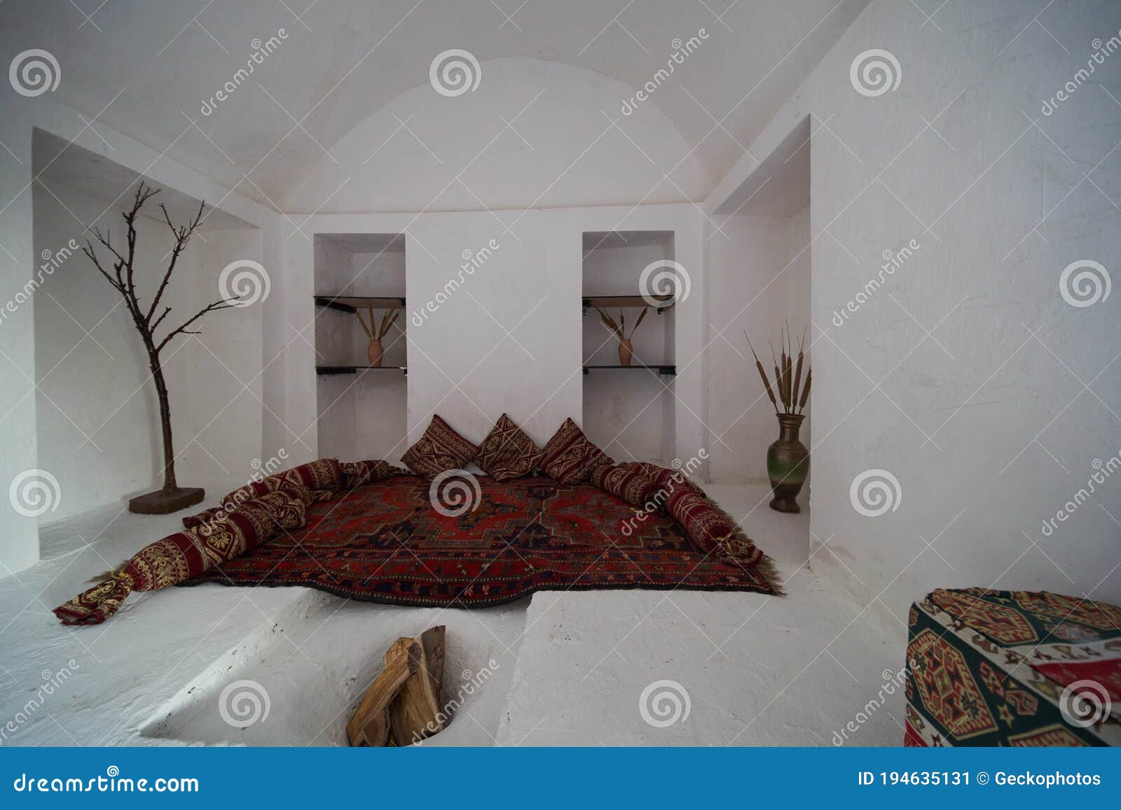 Eastern Traditional Interior. Oriental Room Interior Stock Image ...