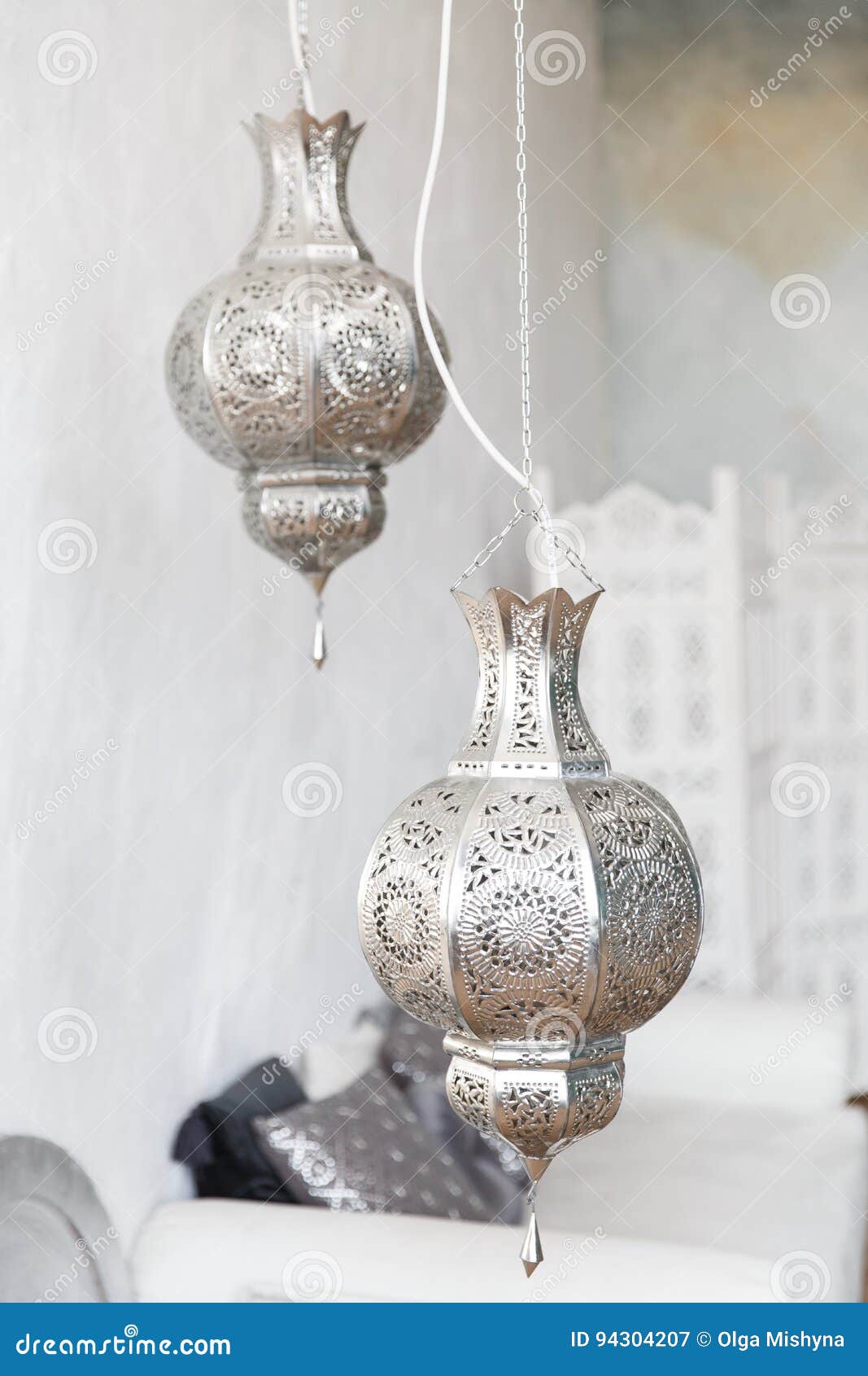 Eastern traditional lamp stock image. Image of candle - 94304207