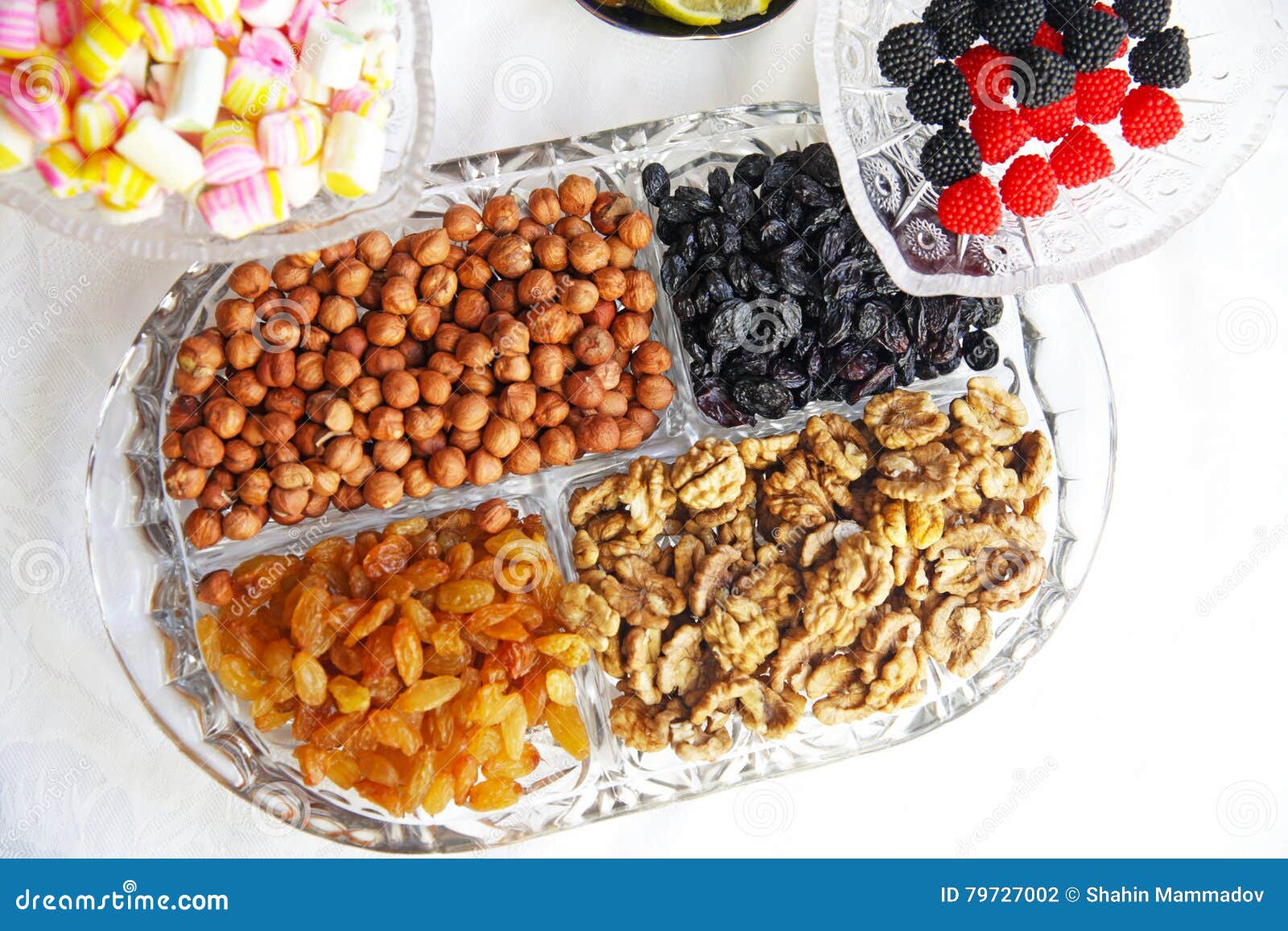 Eastern Turkish Delight Nuts Tea Stock Photo - Image of dessert, middle ...