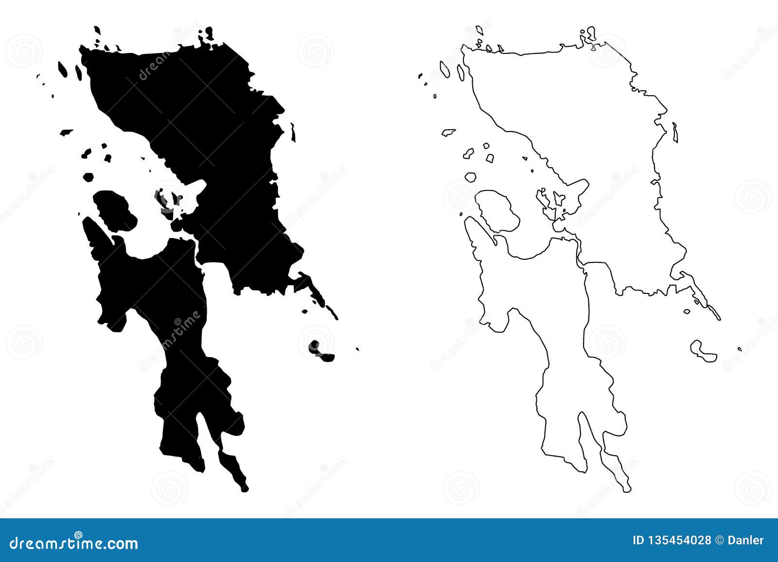 Eastern Visayas Region Map Vector Stock Vector - Illustration of ... Eastern Visayas Region Map Vector Stock Vector - Illustration of ...