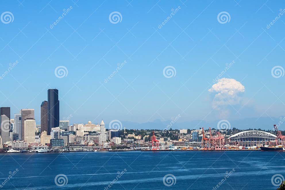 Eastern Washington Forest Fires Editorial Image - Image of cascade ...