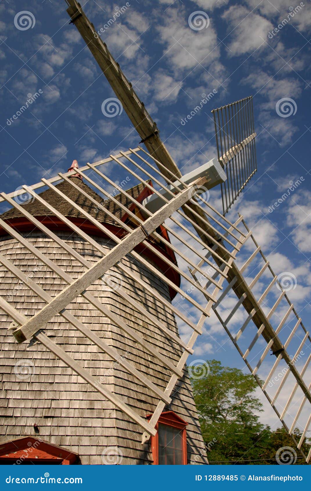 Eastham Windmill stock image. Image of massachusetts - 12889485