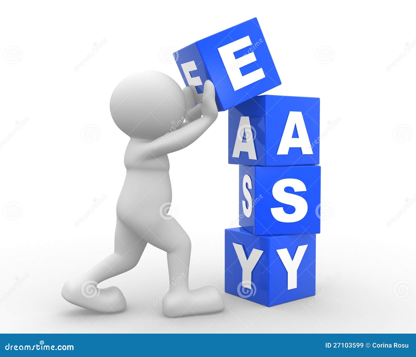 Easy stock illustration. Illustration of puppet, human - 27103599