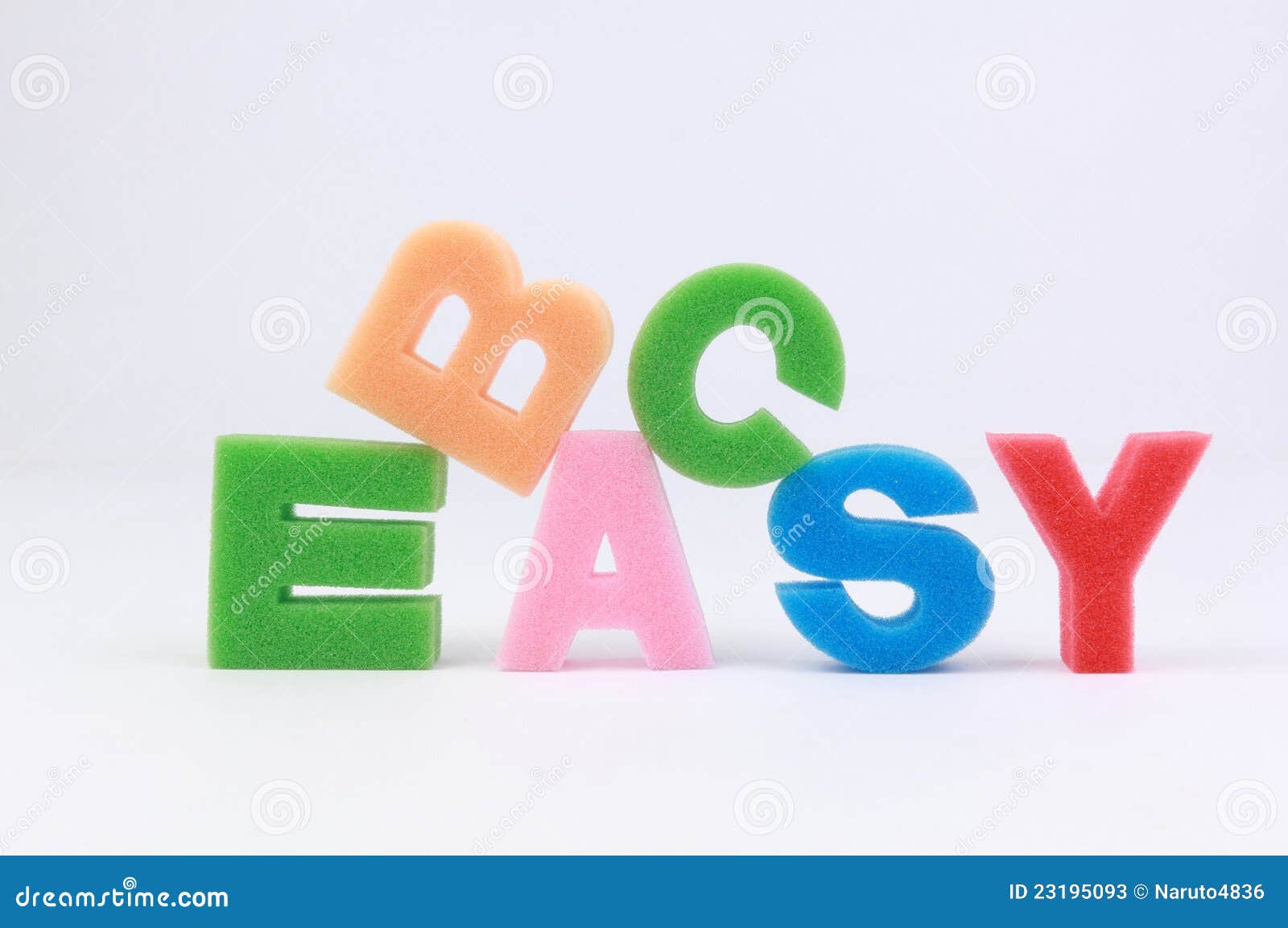 Easy as ABC stock image. Image of easy, uncomplicated - 23195093