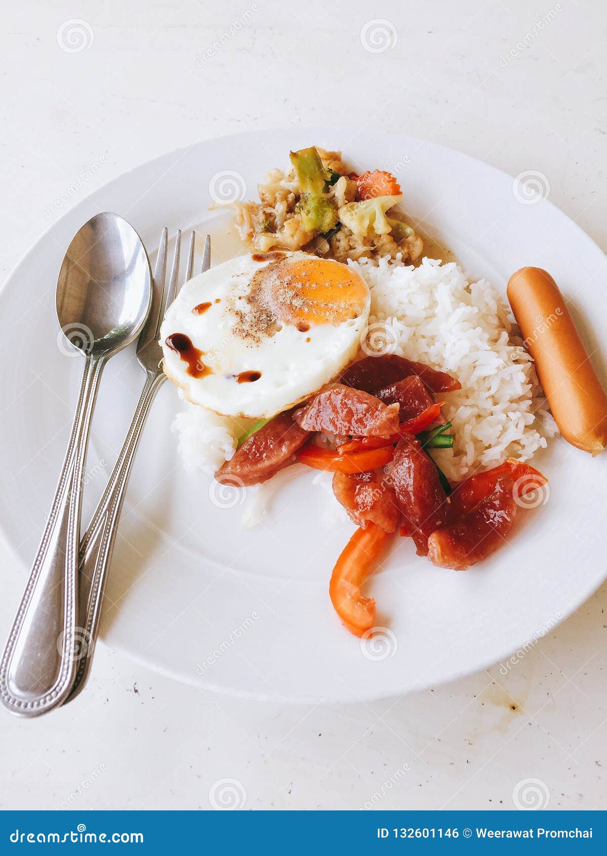 Easy breakfast stock photo. Image of breakfast, nutrition - 132601146
