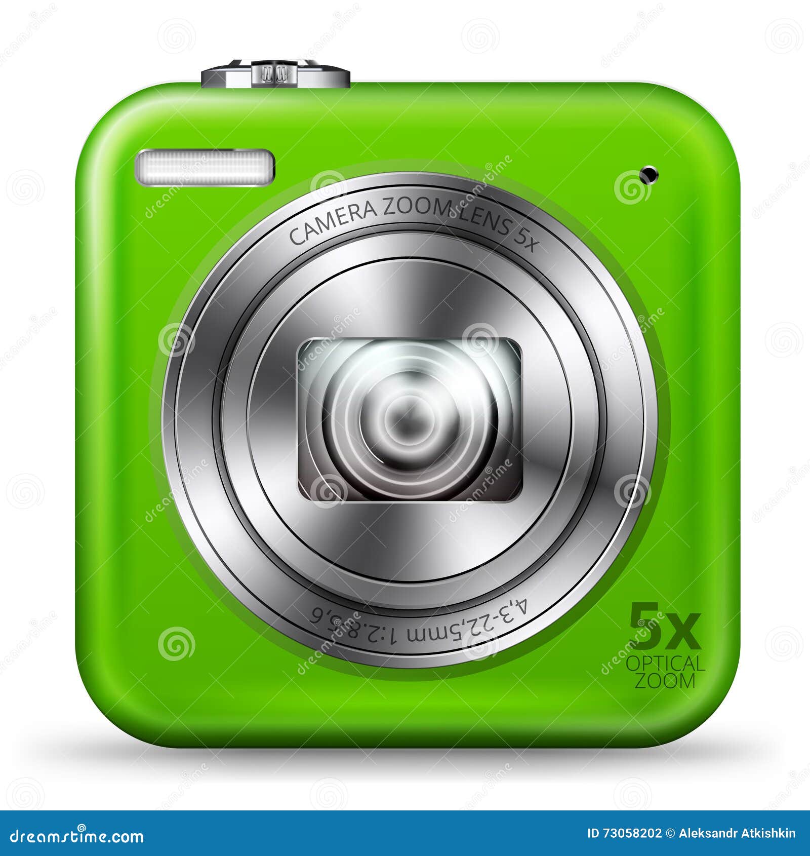 Easy camera icon stock vector. Illustration of sign, connection - 73058202