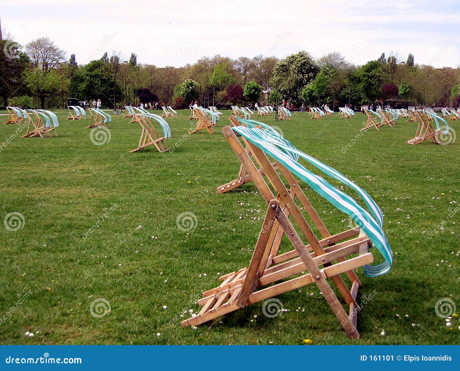Easy chairs, stock image. Image of park, chair, london - 161101