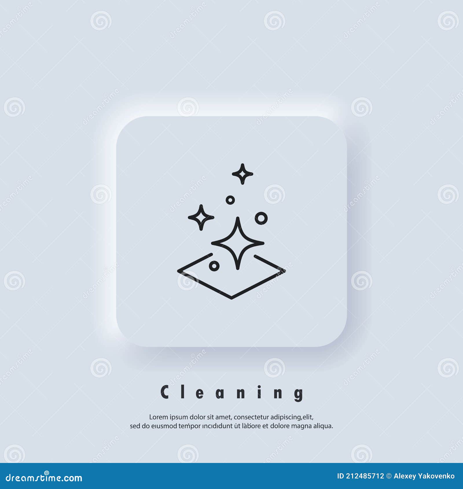Easy Cleaning Icon. Clean Surface Logo. Cleaning Logo. Vector. UI Icon ...