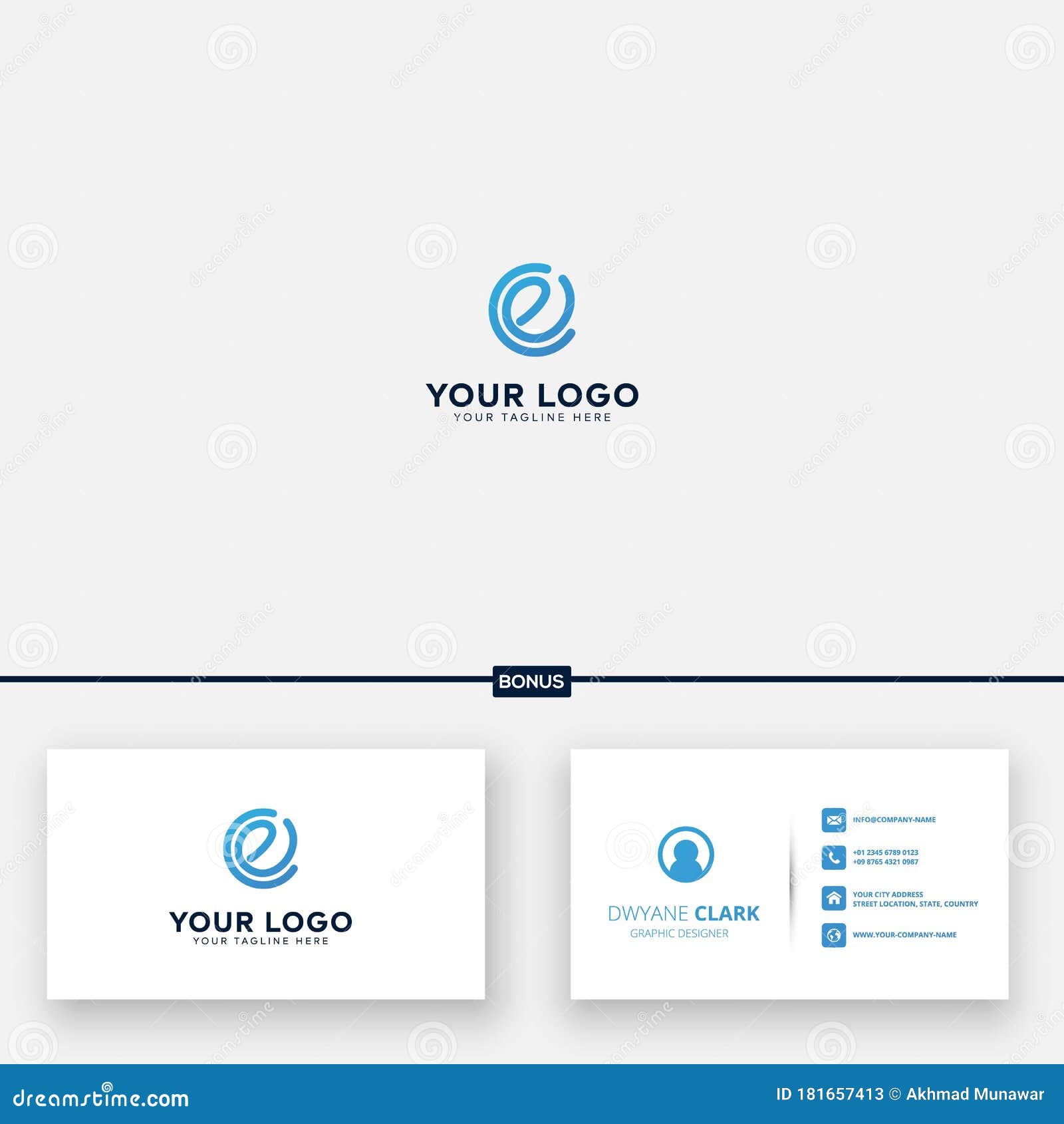 Easy Coin Logo E Commerce Modern Logo Stock Vector - Illustration of ...