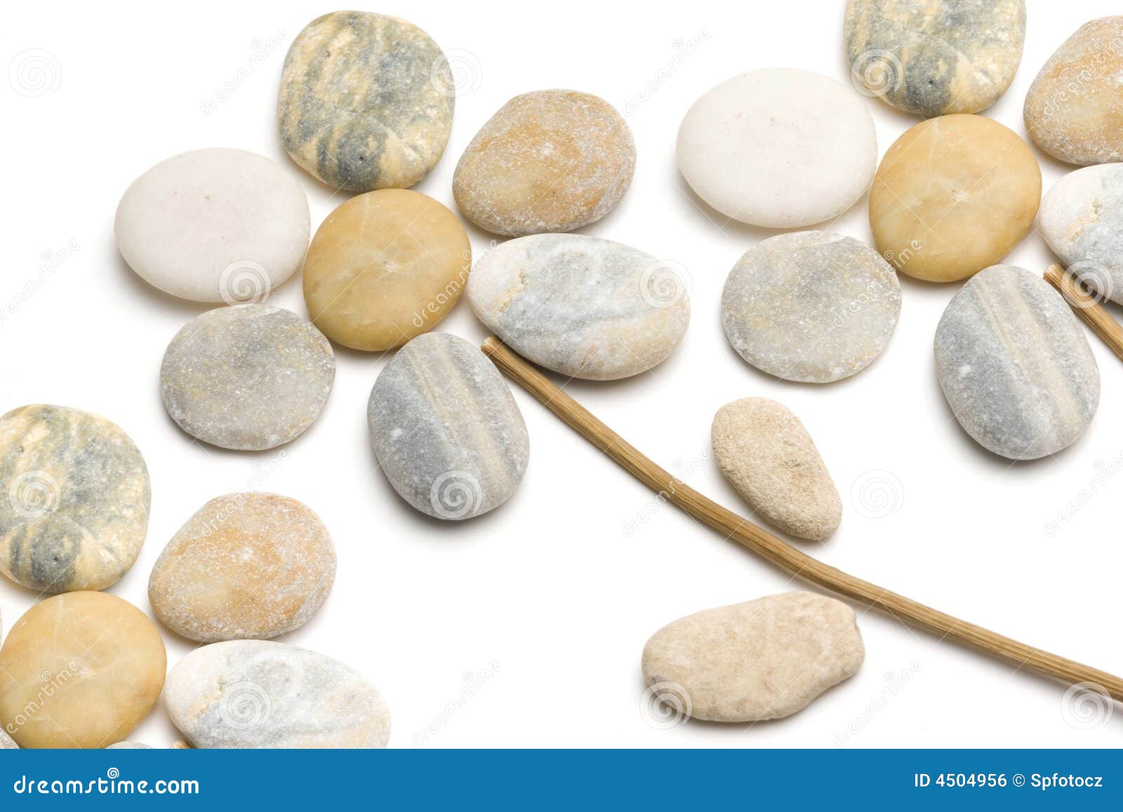 Easy Flower Made from Pebbles Stock Photo - Image of easy, calm: 4504956