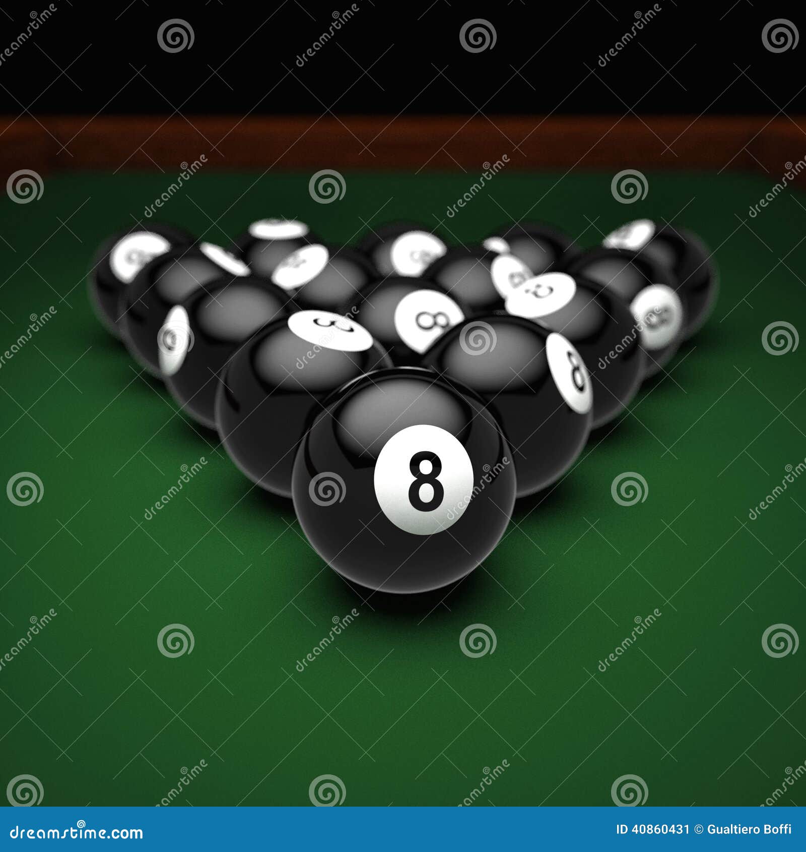 Easy game stock illustration. Illustration of snooker - 40860431