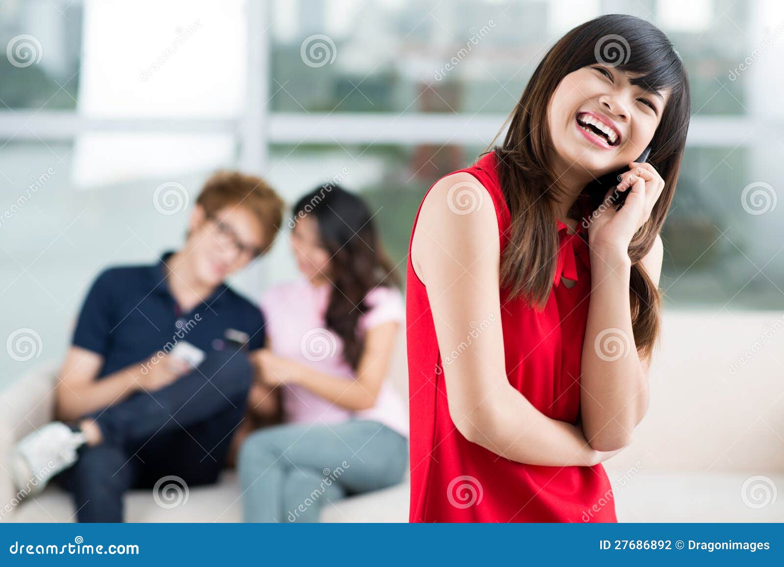 Easy-going communicator stock photo. Image of excitement - 27686892