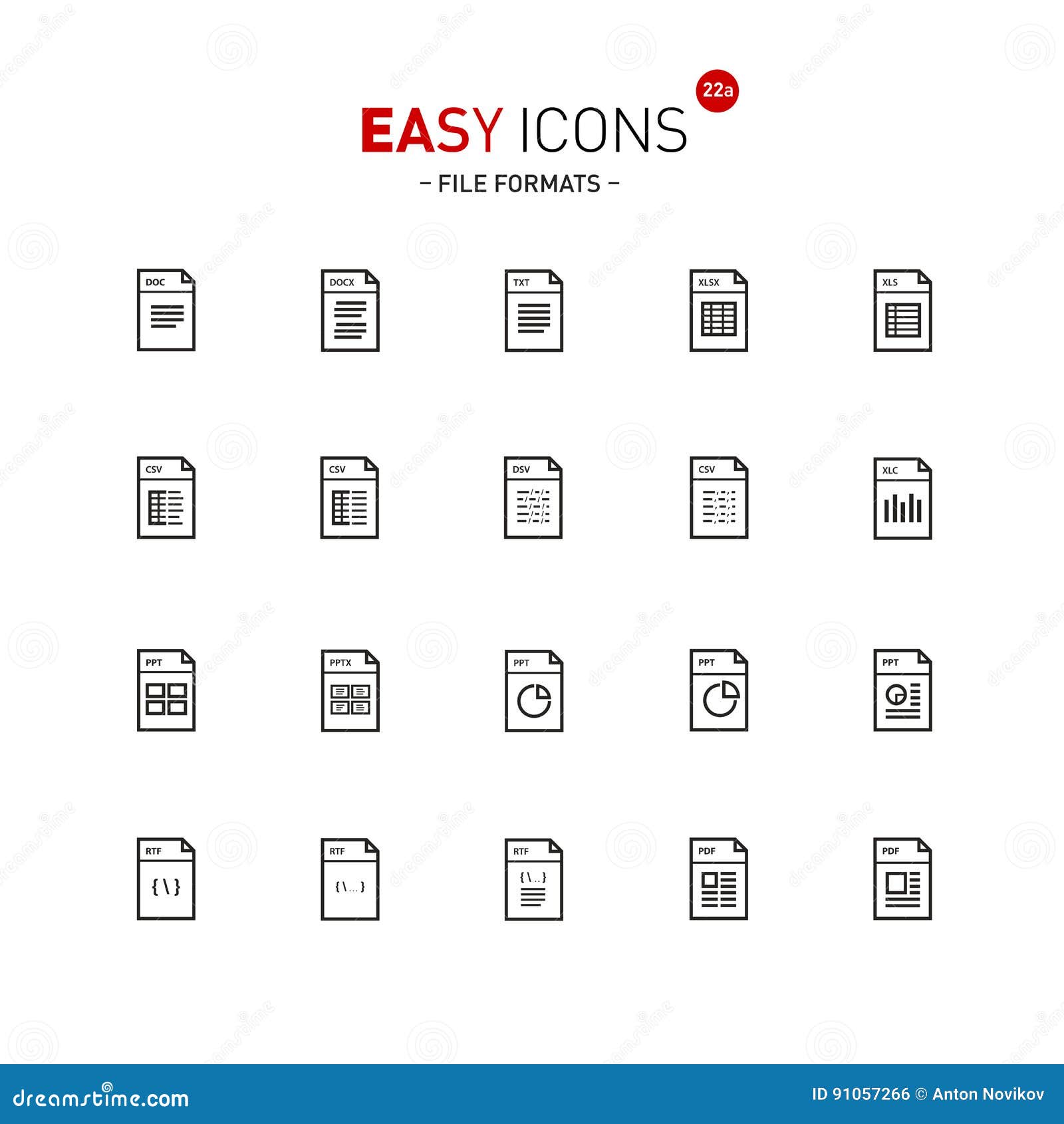 Easy icons 22a Database stock vector. Illustration of delimited - 91057266