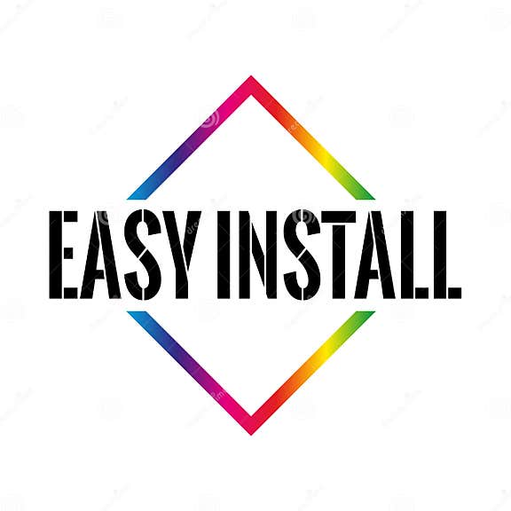 Easy Install Triangle or Pyramid Line Art Vector Icon Stock Vector ...