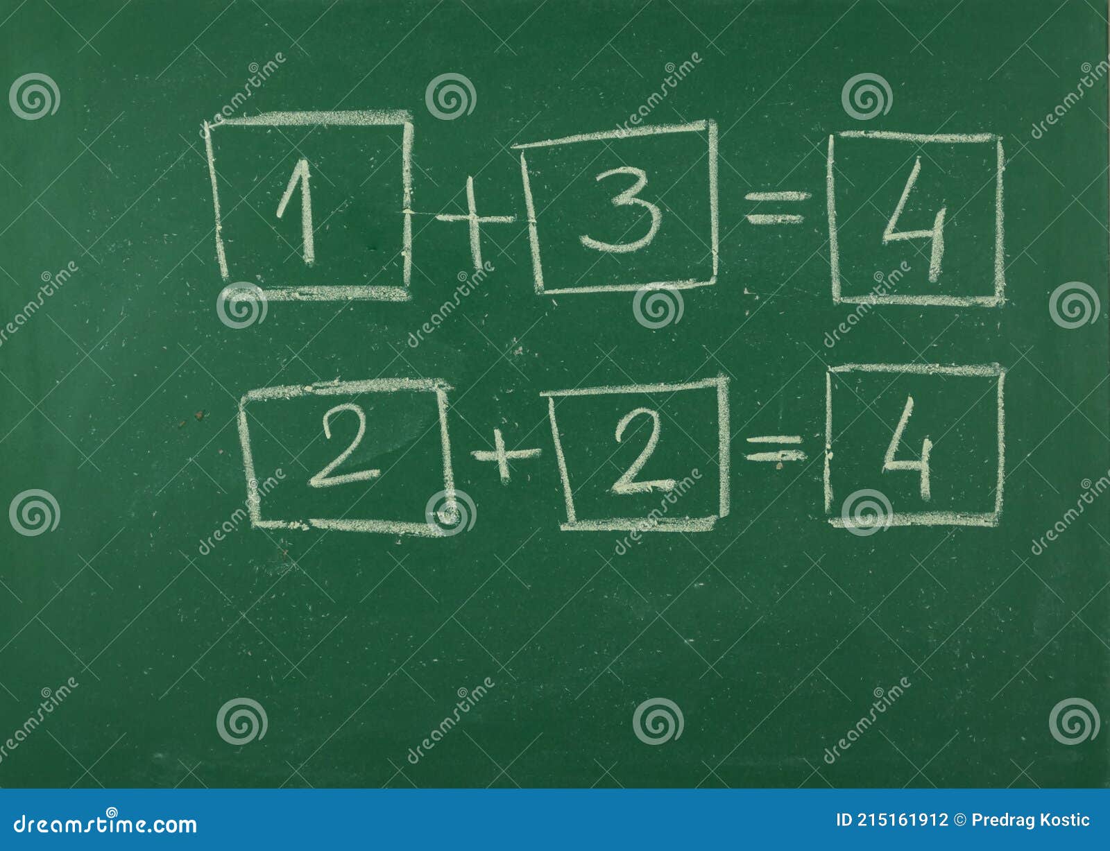 Easy math, stock photo. Image of line, poster, presentation - 215161912