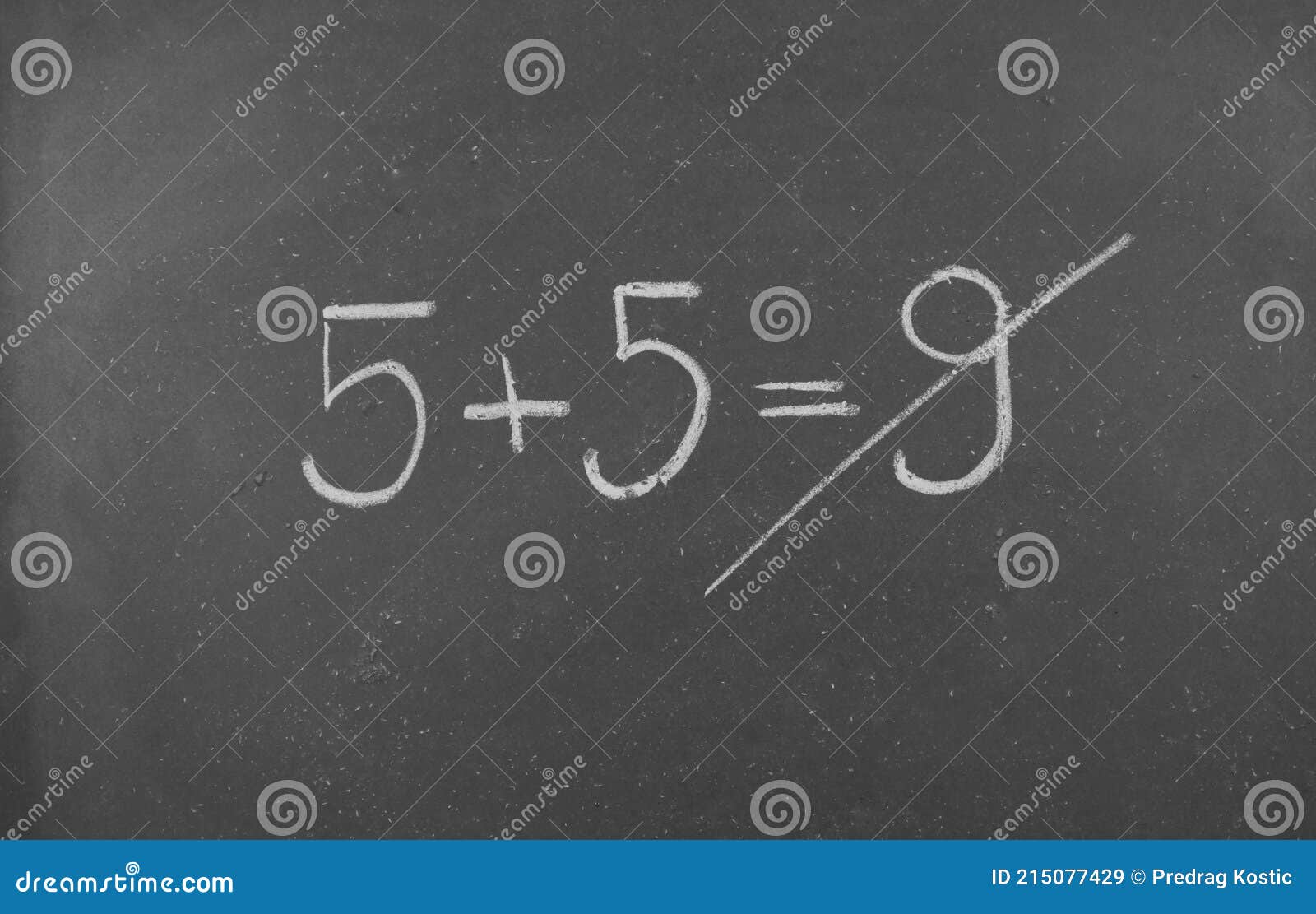 Easy math, stock image. Image of presentation, monochrome - 215077429