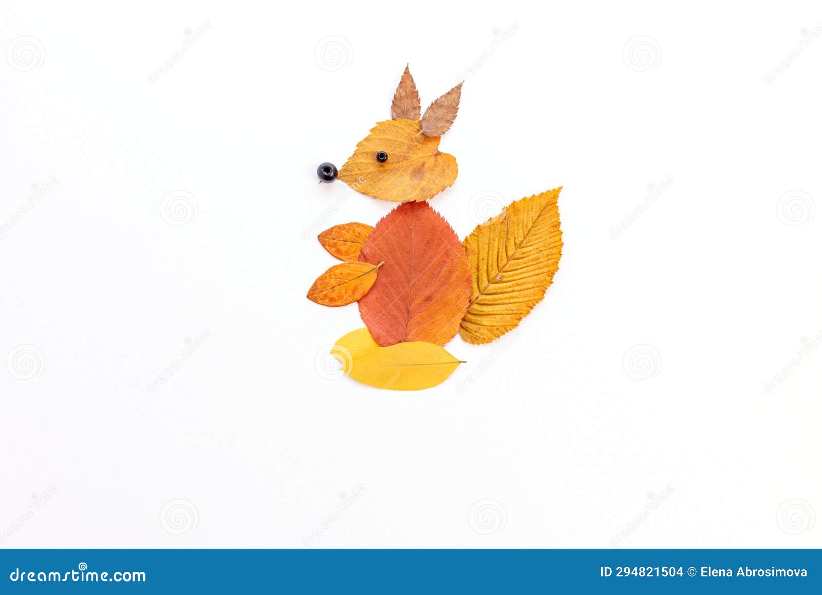 Easy Nature Craft for Kids, Turtle Made from Leaves, Ideas for Autumn ...