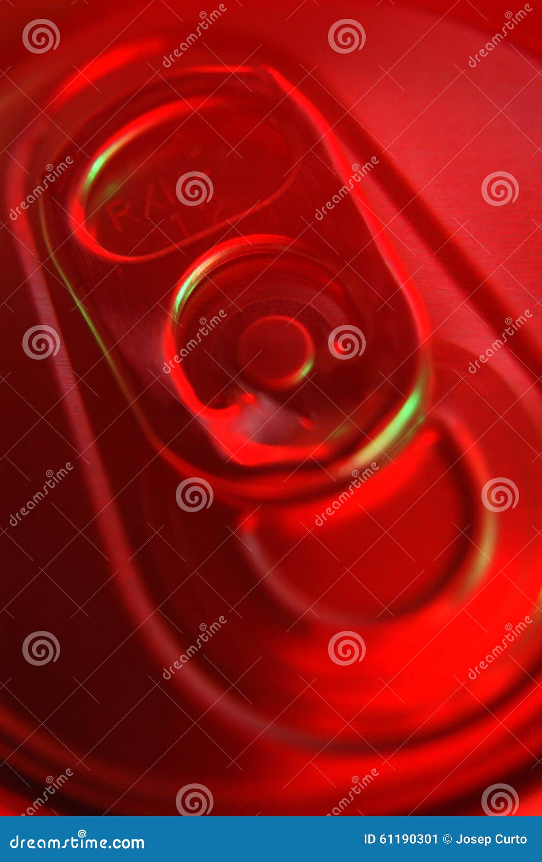 Easy open a can of red stock image. Image of soda, groceries - 61190301