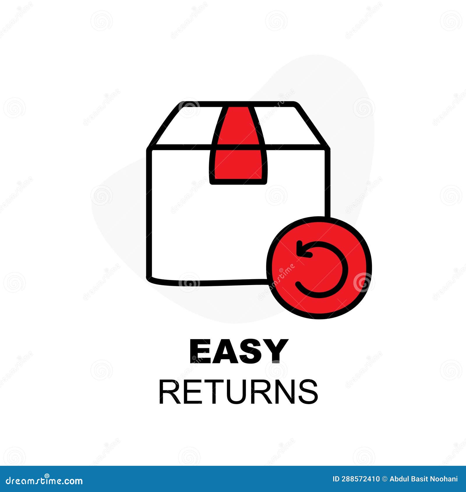 Easy Returns Icon, Simple Returns Symbol, Hassle-free Returns Emblem ...