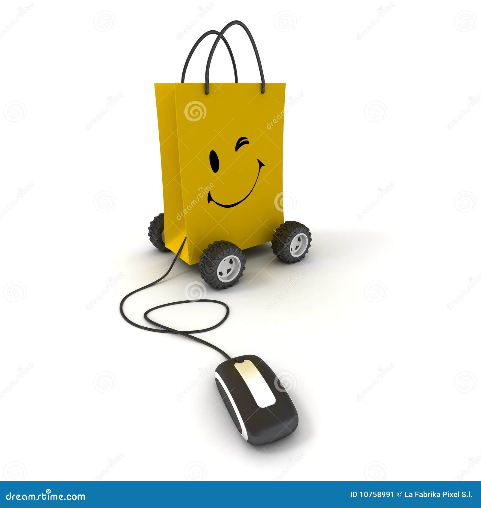 Easy shopping online stock illustration. Illustration of purchase ...