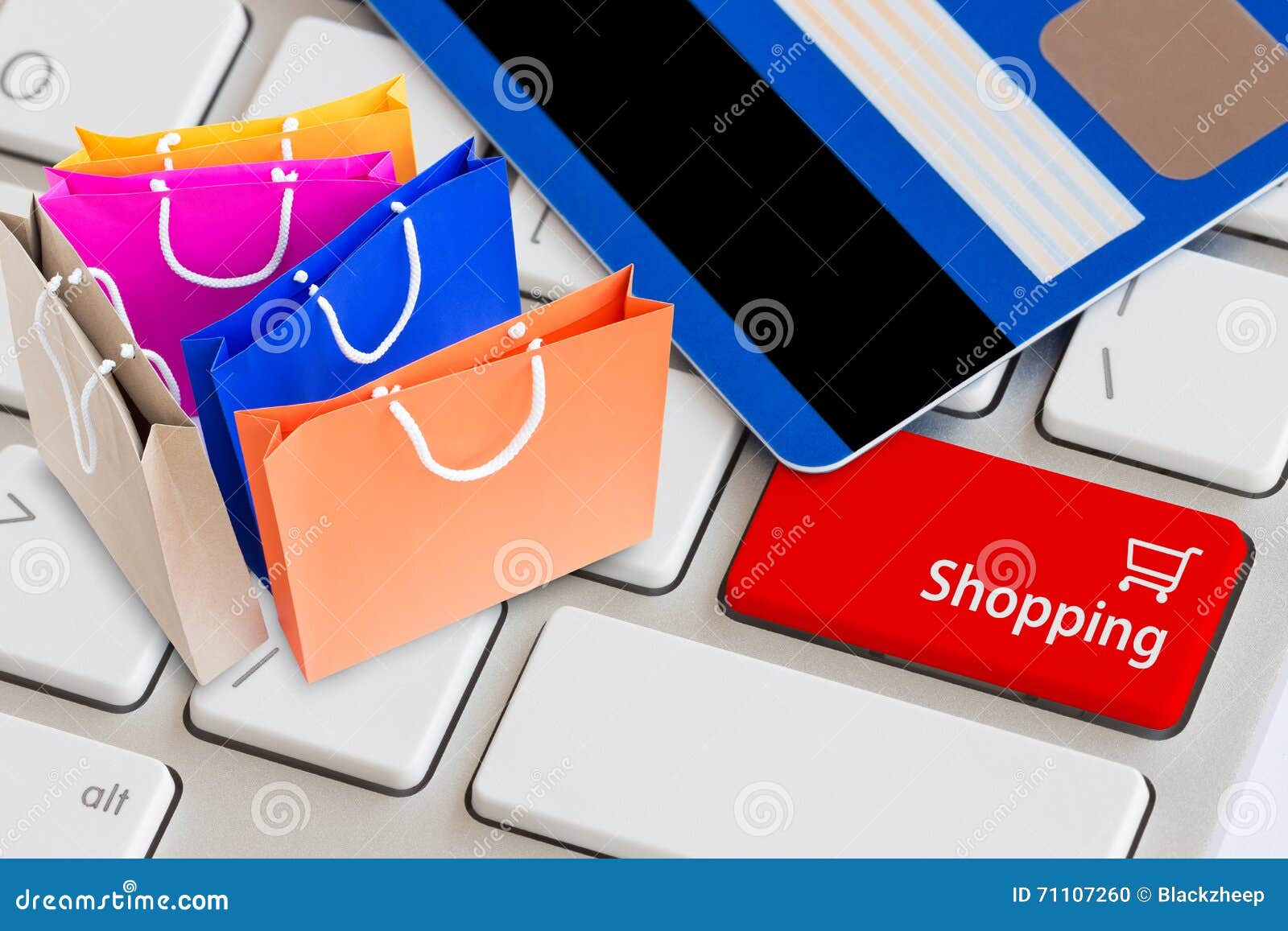 Easy shopping online stock photo. Image of close, commerce - 71107260