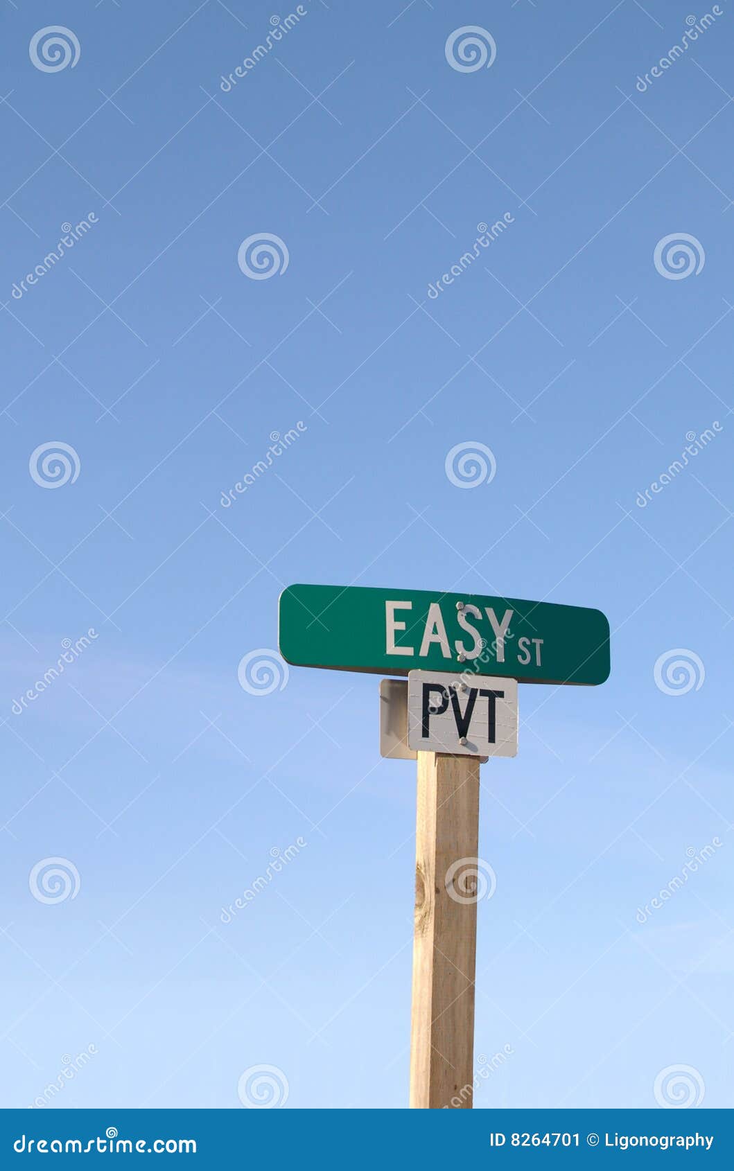 Easy Street stock image. Image of investment, 401k, bank - 8264701