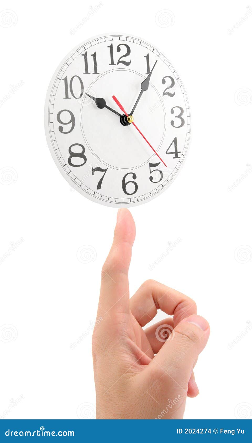 Easy time management stock photo. Image of timer, finger - 2024274