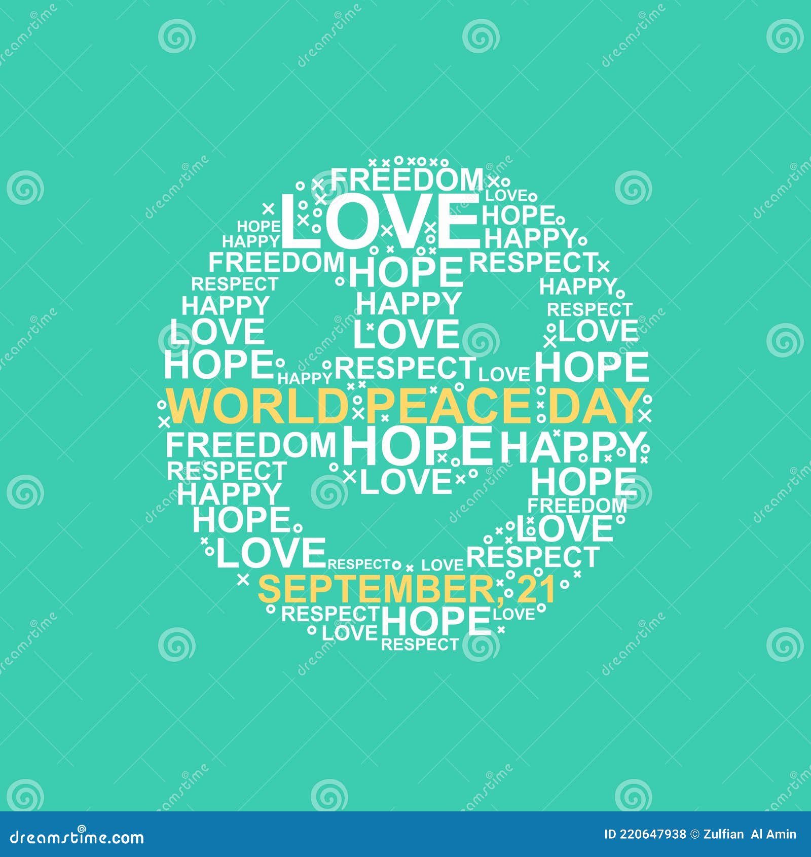 Smile and Peace Face Typography Design. Stock Vector - Illustration of ...