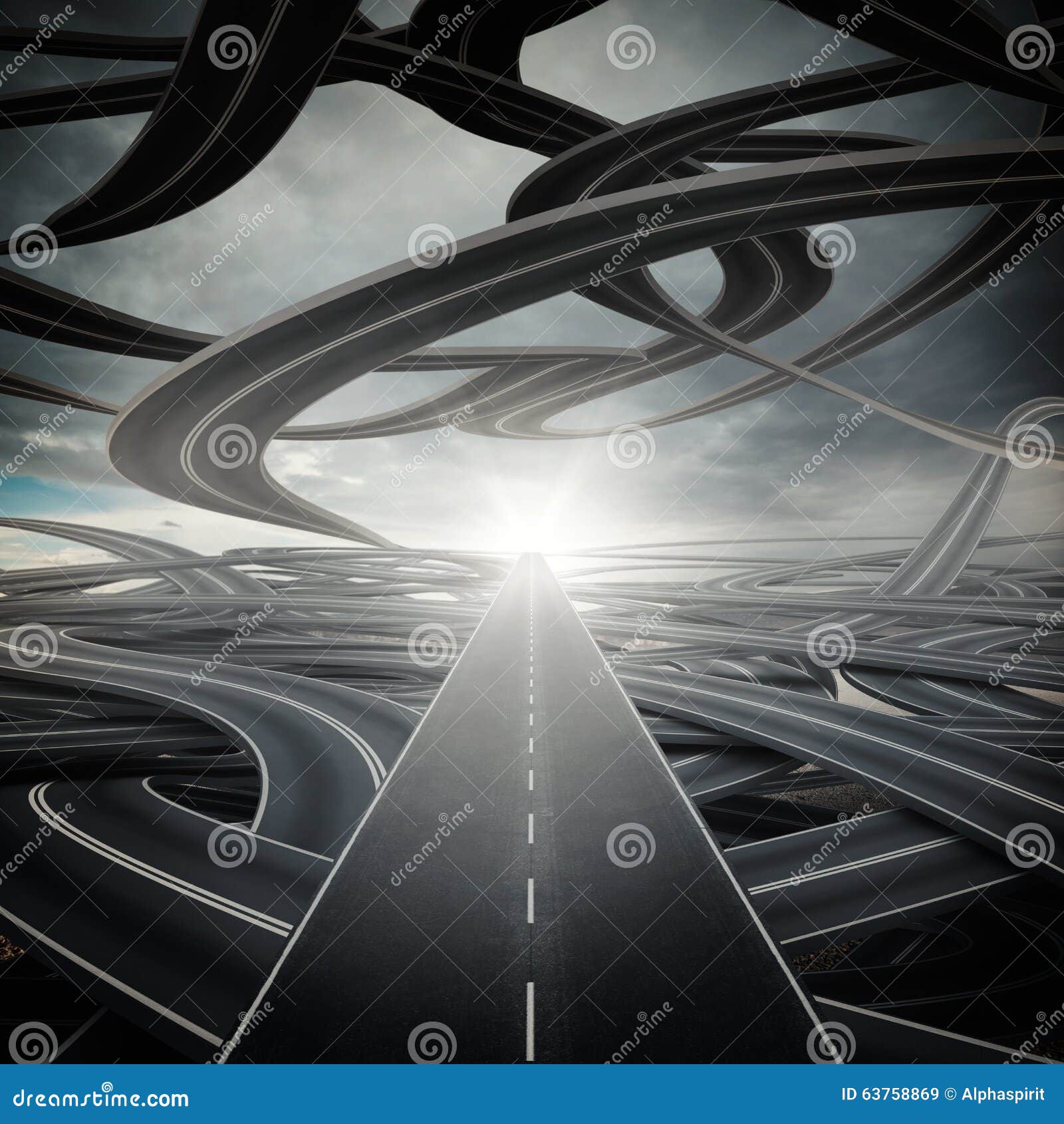 Easy way stock image. Image of highway, guidance, destination - 63758869