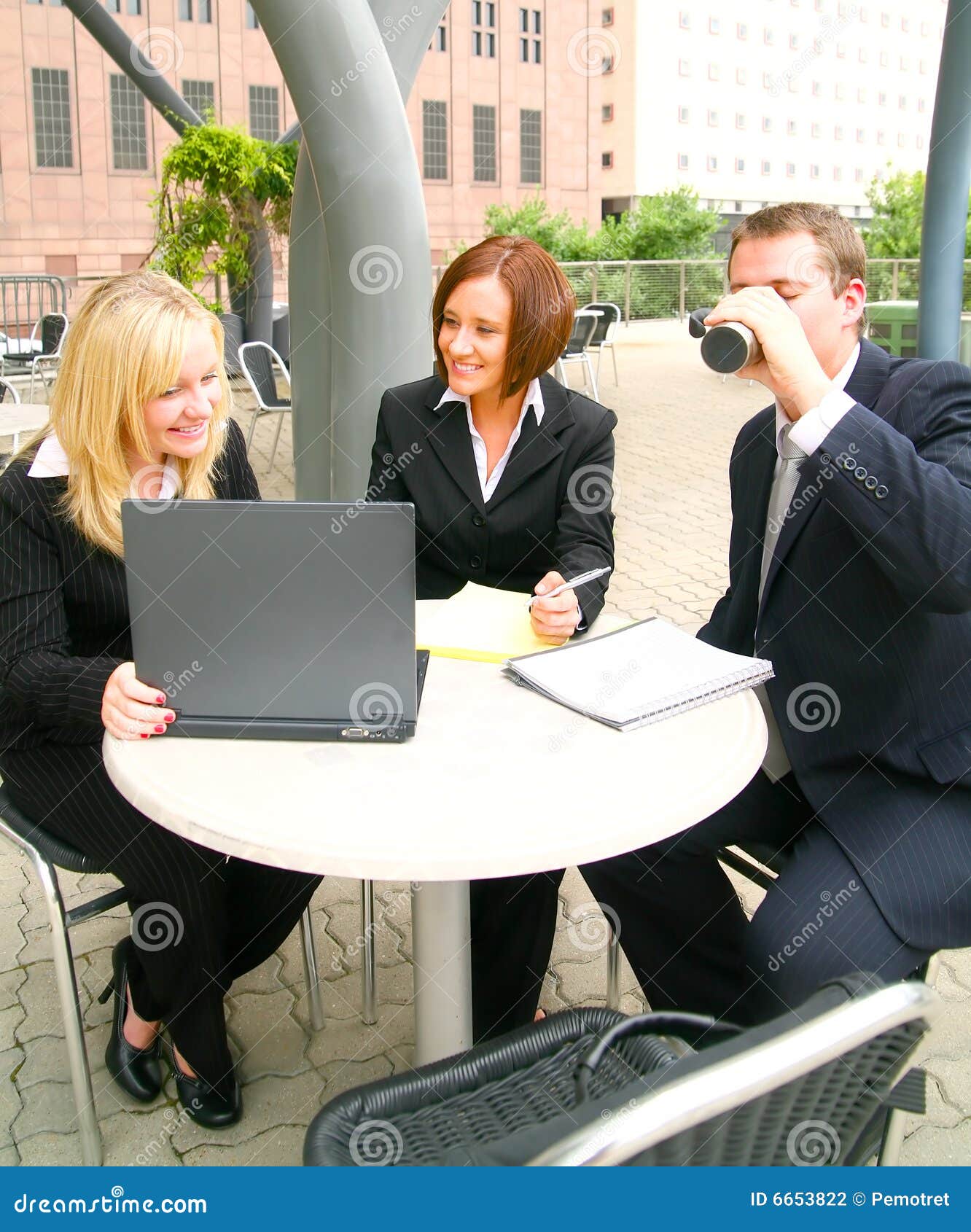 Easy Working stock photo. Image of conversation, male - 6653822