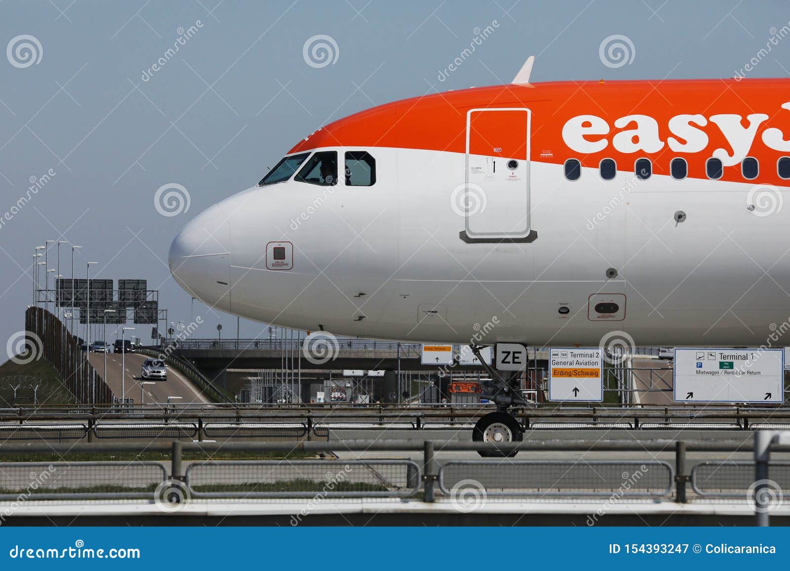 Easyjet Plane, Close-up View Editorial Photography - Image of airline ...