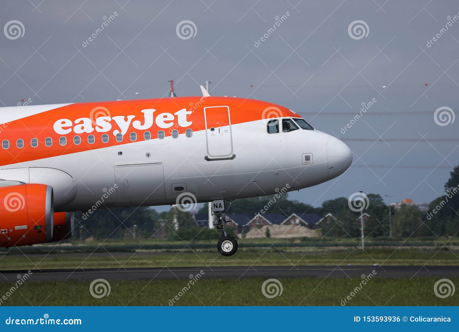 Easyjet Plane Taking Off from Runway Editorial Photo - Image of charter ...