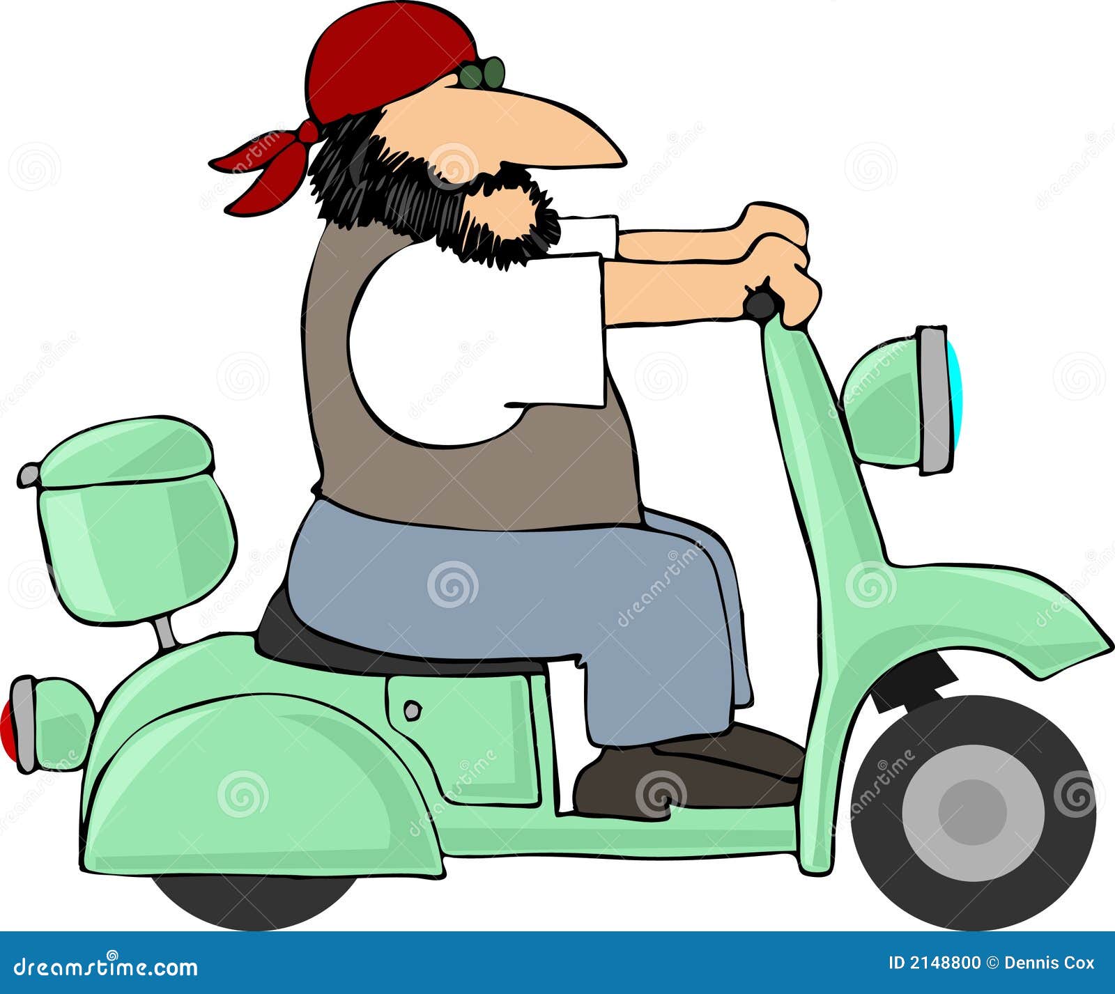 Easyrider stock vector. Illustration of ride, vest, male - 2148800