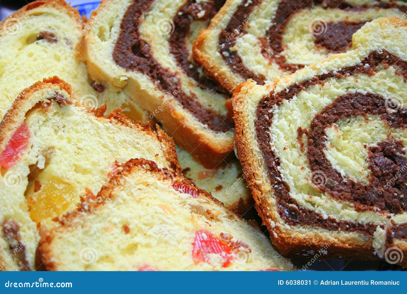 Cozonac is a Traditional Romanian Cake. Stock Image - Image of craciun ...