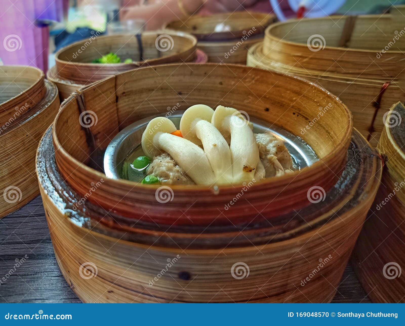 Eat dim sum in the morning stock photo. Image of asia - 169048570