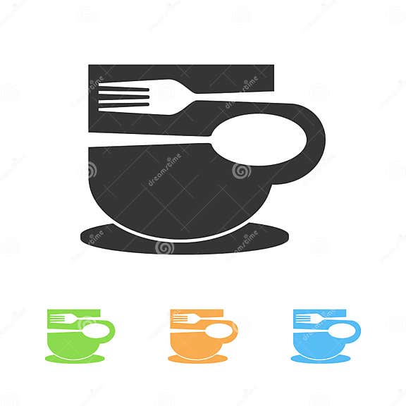 Eat and Drink Logo Template Stock Vector - Illustration of meat, icon ...
