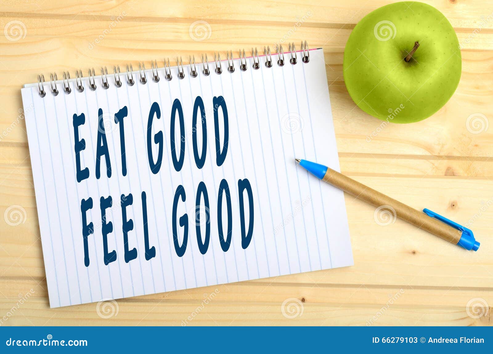 Eat good Feel good stock image. Image of exercise, fresh - 66279103