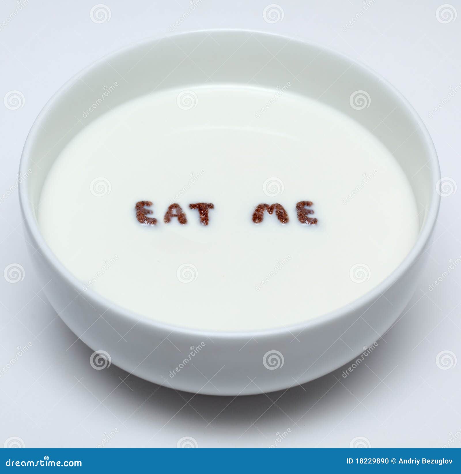 Eat me stock photo. Image of refreshment, studio, white - 18229890