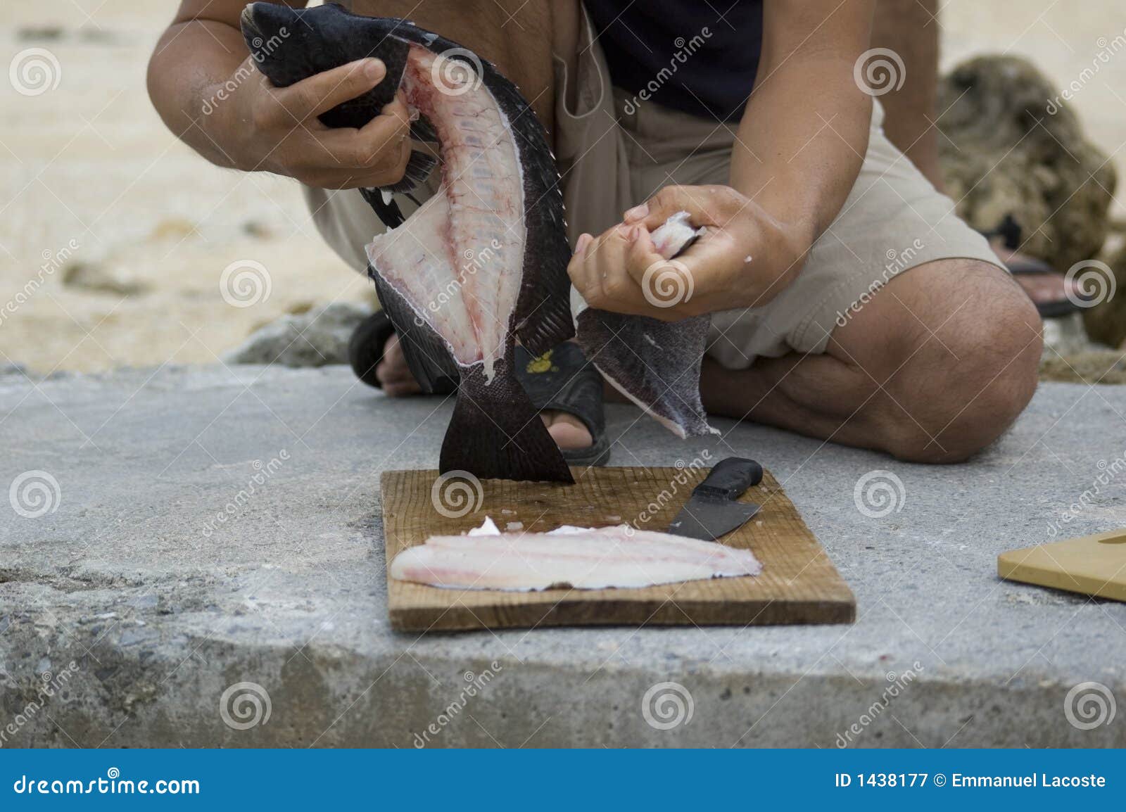 Eat More Fish stock image. Image of cook, fish, meat, fresh - 1438177