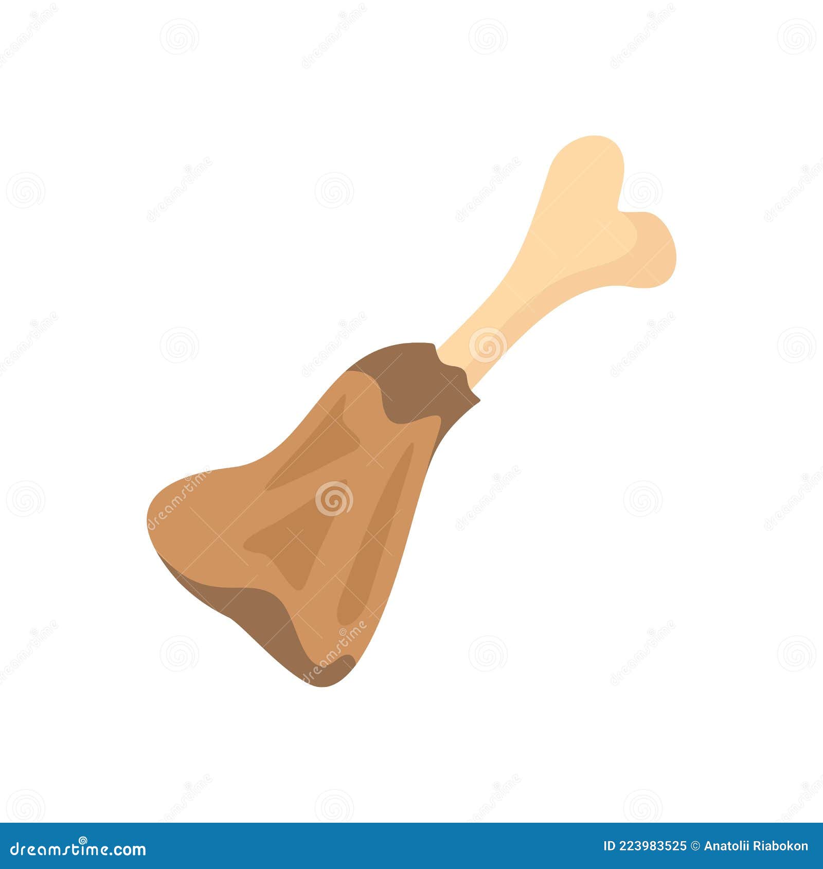 Eaten Chicken Drumstick Bone, Recycling Garbage Concept, Utilize Waste ...