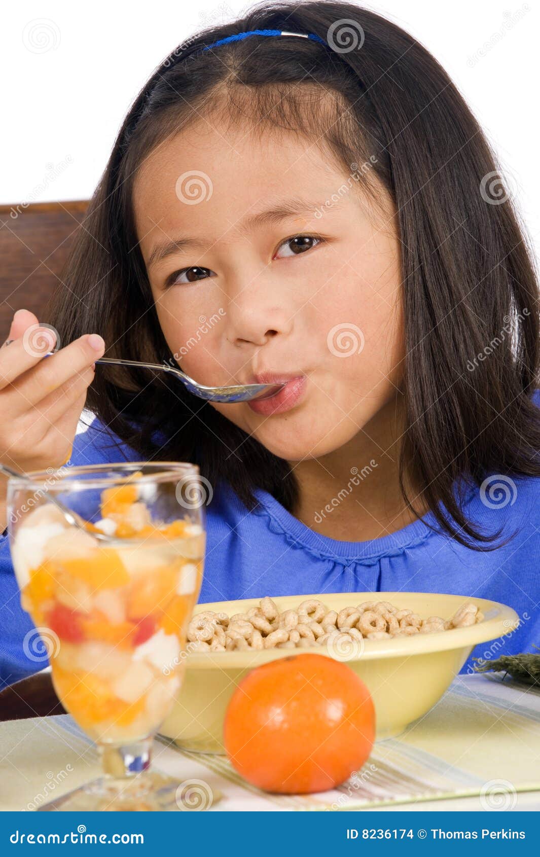 Eating Breakfast stock photo. Image of juice, healthy - 8236174